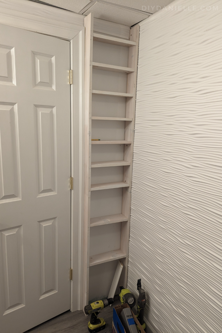 Behind the Door Storage that's Easy to Build - DIY Danielle®