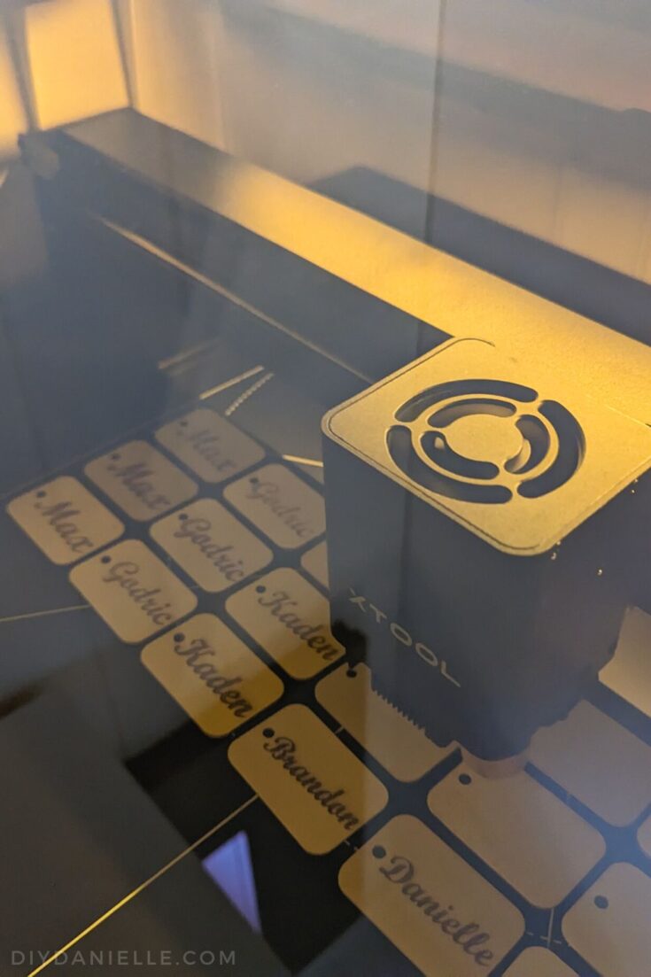 How to Make Gift Tags with a Laser Cutter - DIY Danielle®