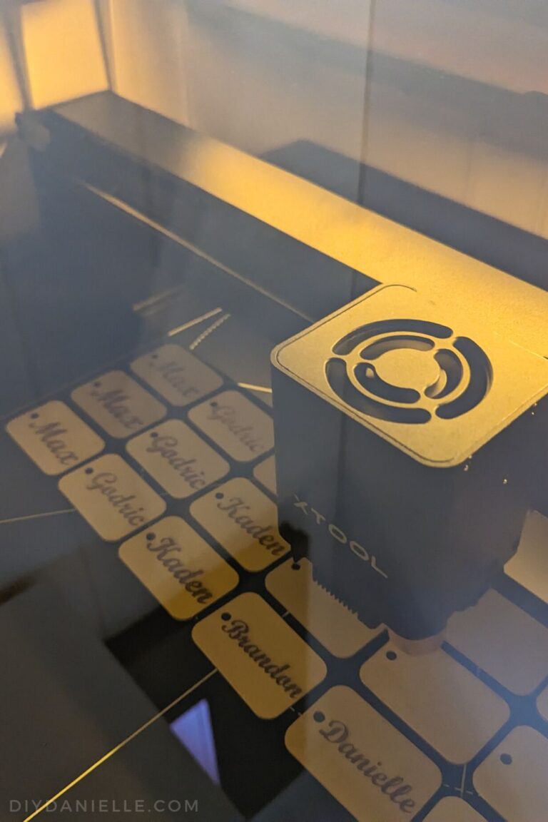 How to Make Gift Tags with a Laser Cutter - DIY Danielle®