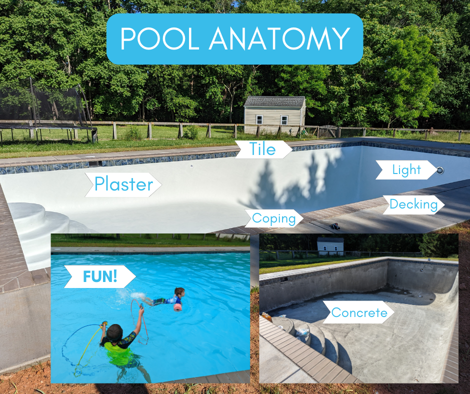 Inground Pool Construction Progress Photos - DIY Danielle®