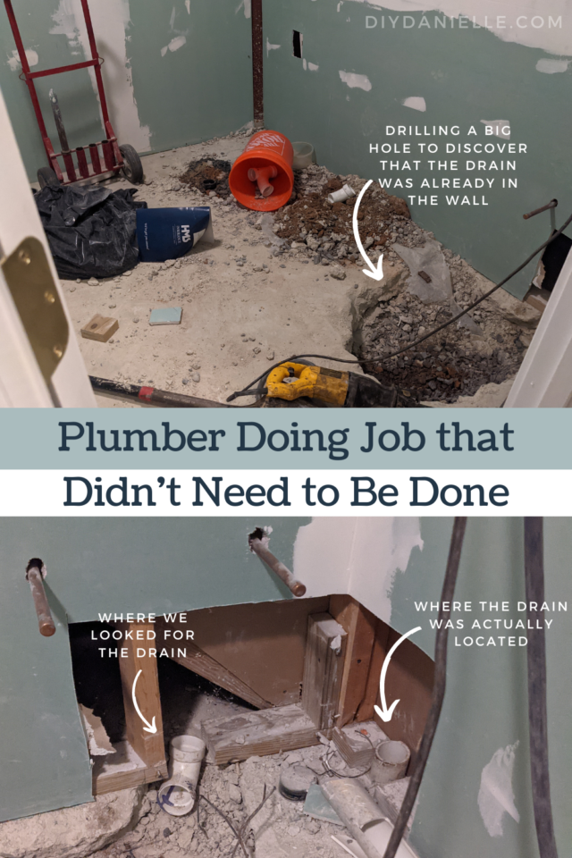 How to Finish a Basement Bathroom with Rough In Plumbing