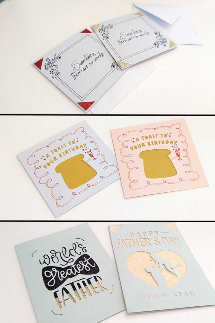 DIY Card Box with Cards for the Year! - DIY Danielle®