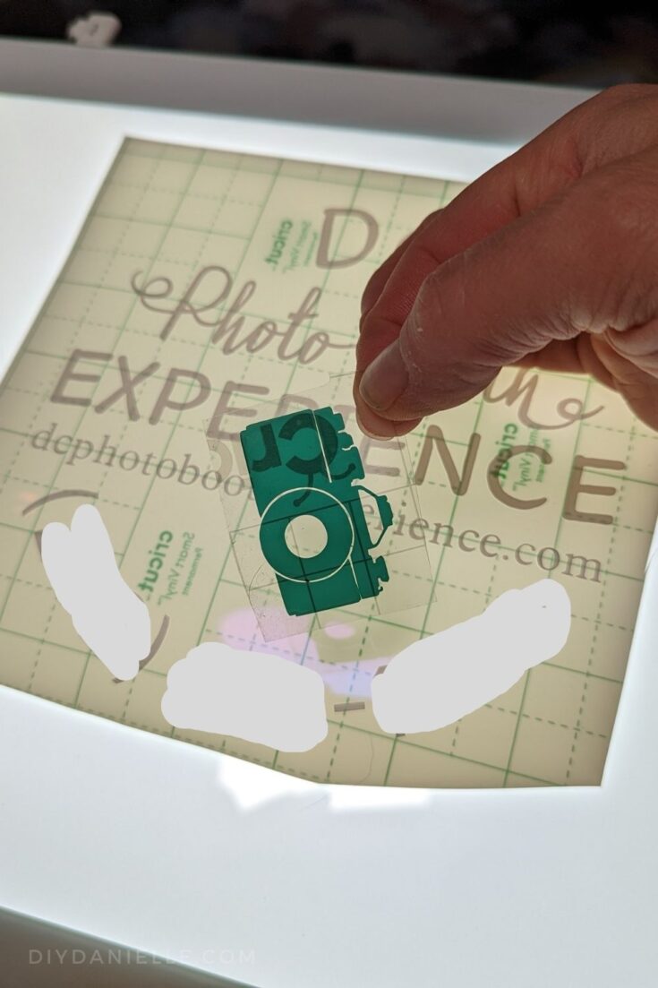 How to Layer Cricut Vinyl for a Business Sticker - DIY Danielle®