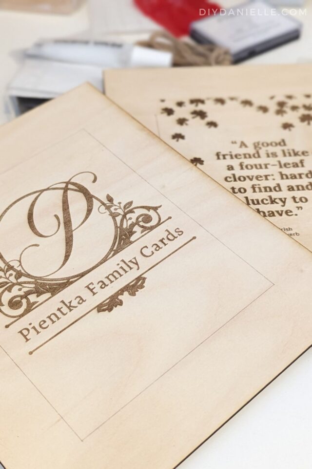 DIY Card Keeper - DIY Danielle®