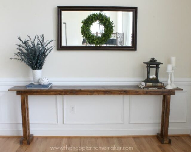 How to Build the Perfect Console Table for Any Room in Your Home