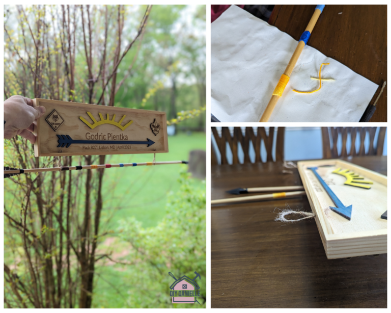 Create a DIY Laser Cut Arrow of Light Plaque | Tips & Tutorial