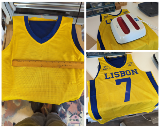 Design Custom Basketball Jerseys with the Cricut Maker - DIY Danielle®