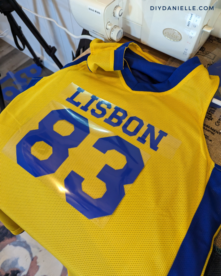 Design Custom Basketball Jerseys with the Cricut Maker - DIY Danielle®