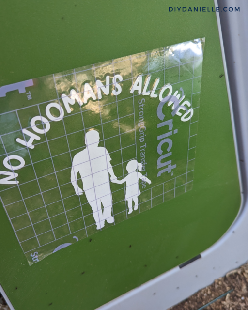 No Hoomans Sign for Animal Cage - DIY Danielle®