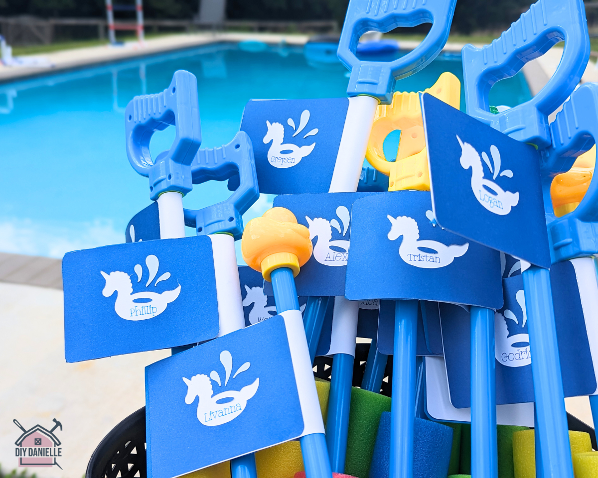 Pool Party Ideas: Decorate with Favors, Labels & More with Cricut!