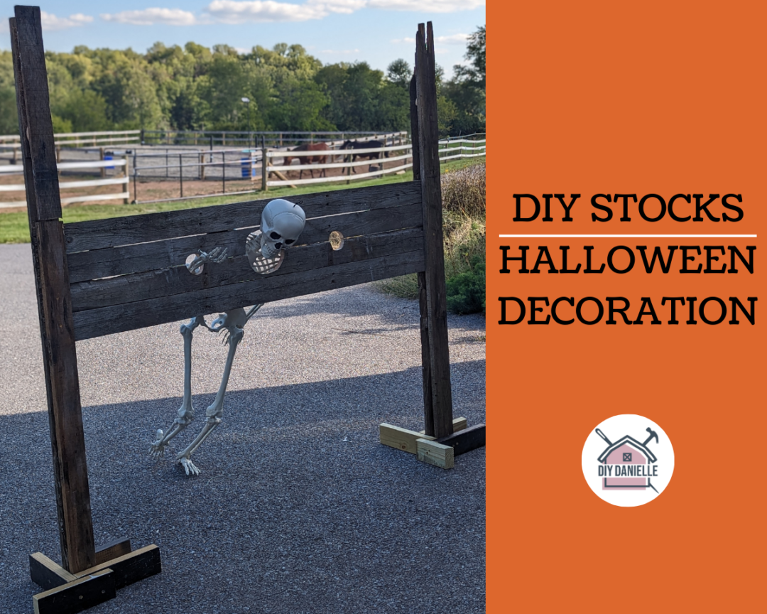 How to Make Medieval Stocks for Halloween Decor with Pallets