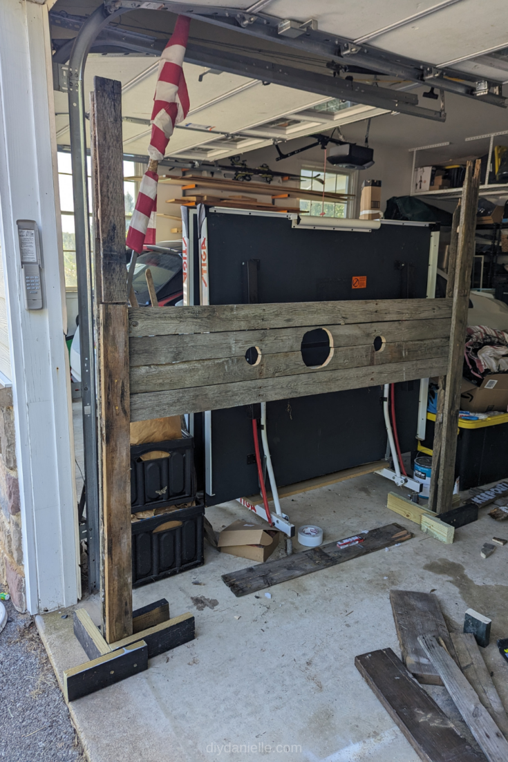 How to Make Medieval Stocks for Halloween Decor with Pallets