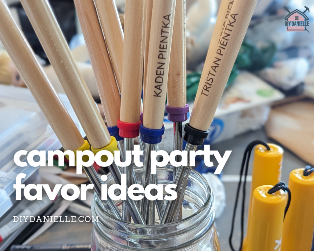 Camping Party Favors: Practical Gifts for an Outdoor Sleepover