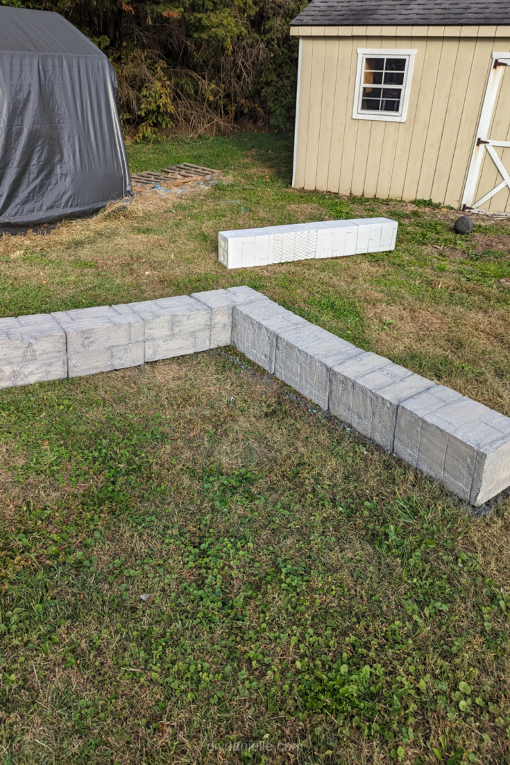 DIY Cemetery Archway with Foam Blocks - DIY Danielle®