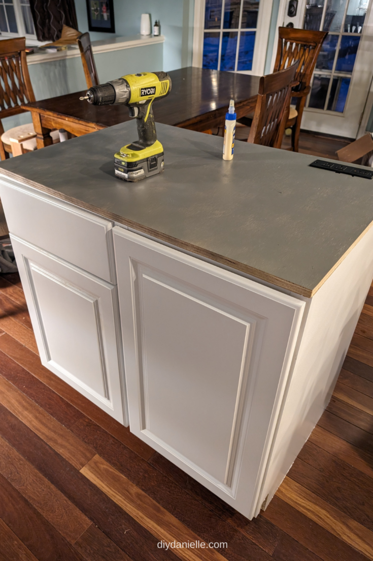 DIY Microwave Cart: With Extra Kitchen Storage Space! - DIY Danielle®