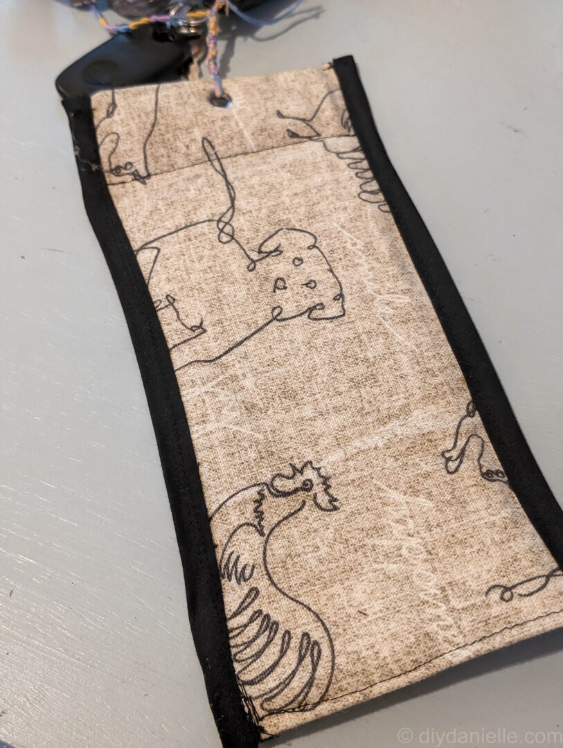 DIY Dry Erase Pocket Sleeve: Small Reusable Pouches for Chore Tracking