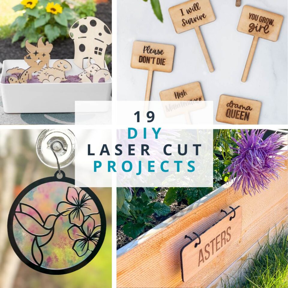 19 DIY Laser Cut Projects for Your Home and Garden