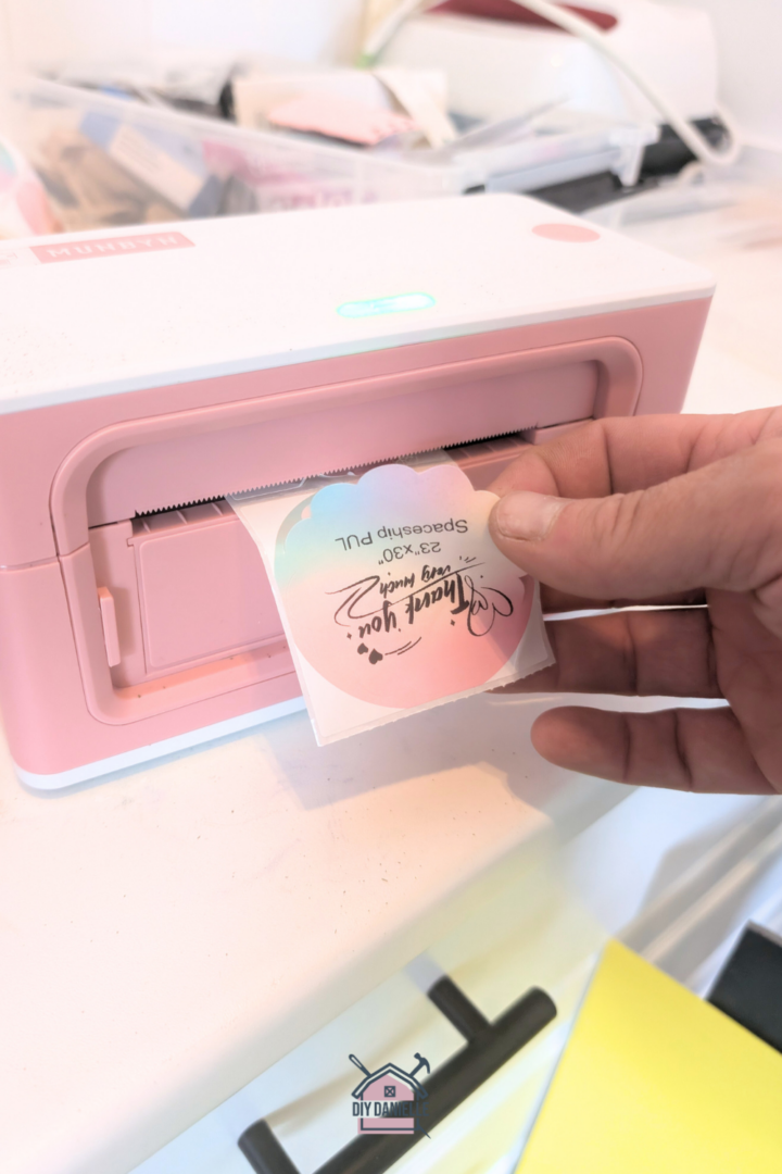 How to Print Custom Stickers at Home - DIY Danielle®