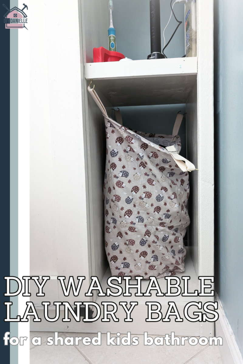 How to Make a Washable Laundry Bag for Towels