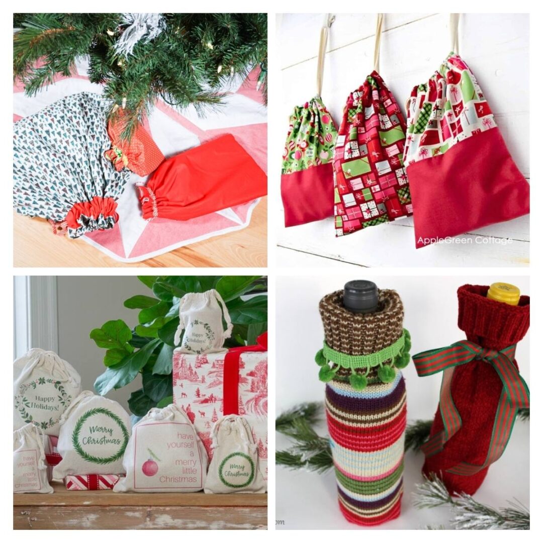 19 DIY Christmas Gift Bag Ideas - DIY Danielle®
