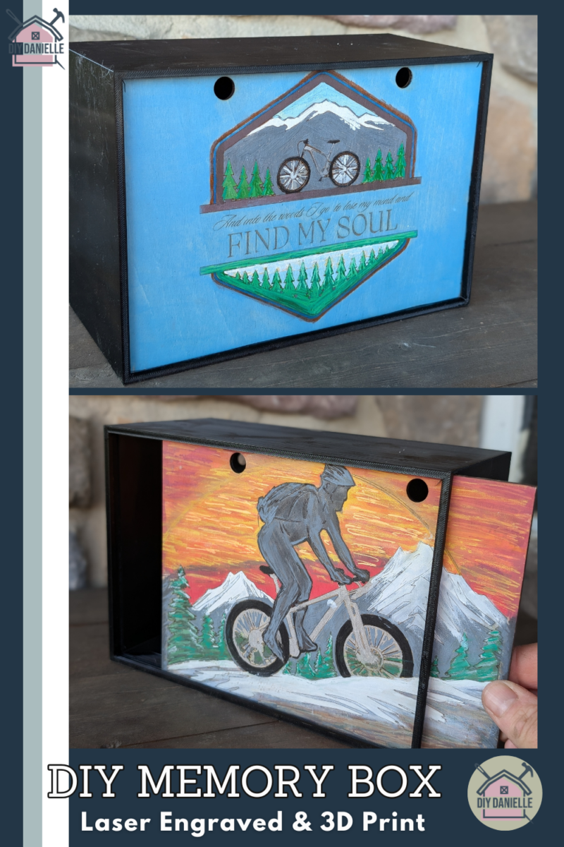 DIY Memory Box with a Laser Engraver & 3D Printer - DIY Danielle®