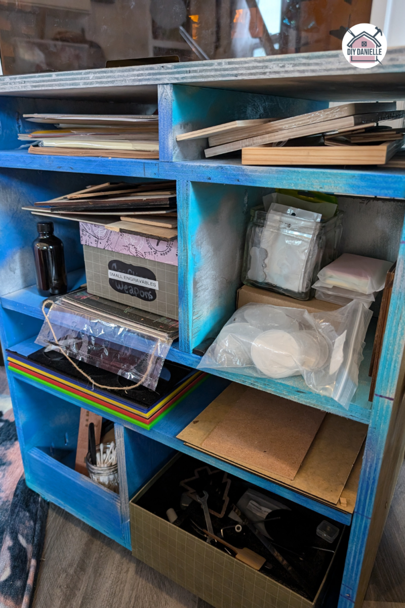 15+ DIY Craft Storage Carts - DIY Danielle®