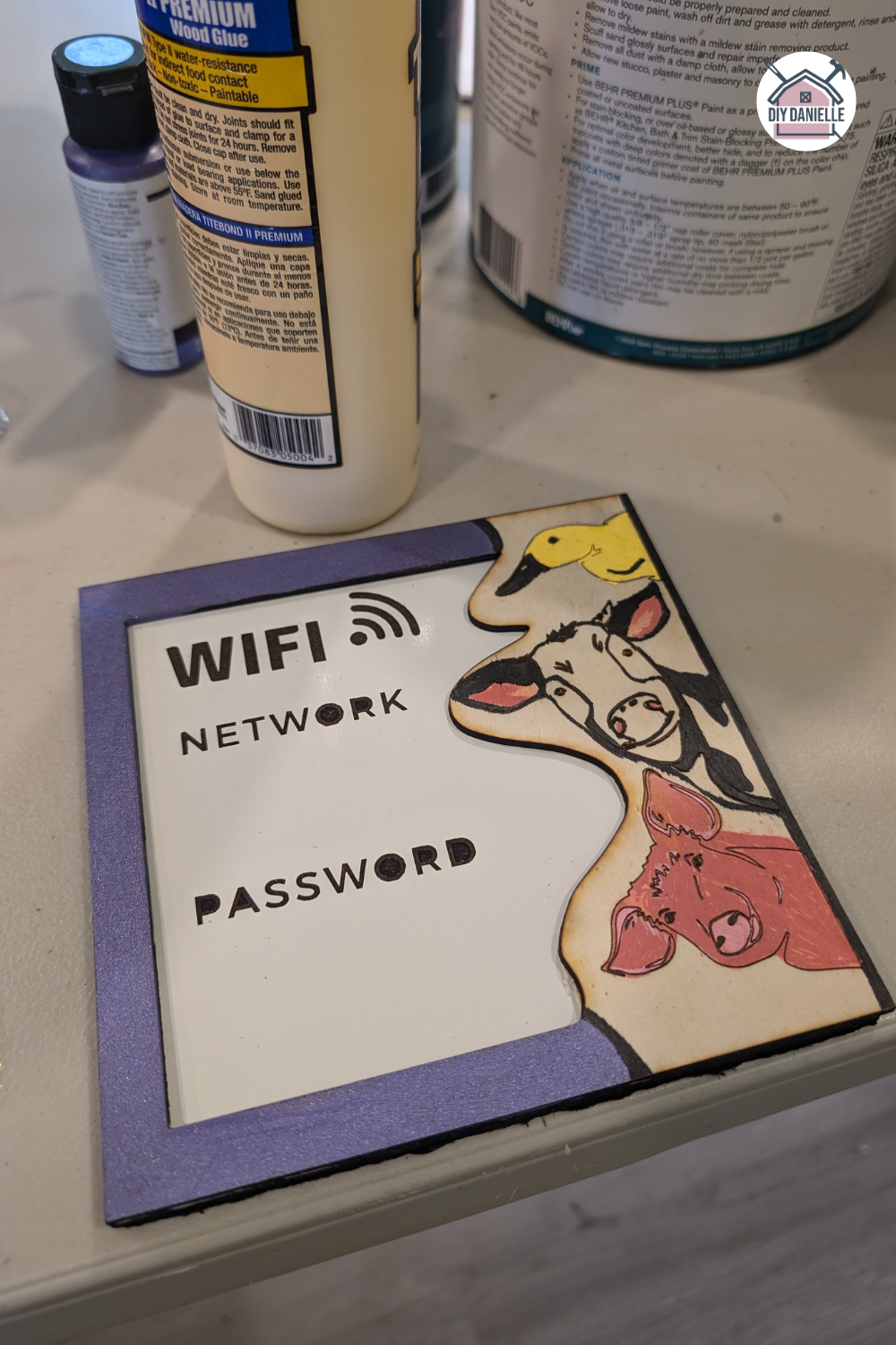 DIY WiFi Password Sign: Stylish and Functional Home Accessory - DIY ...