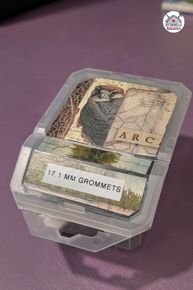 Clever Screw Container Upcycle: DIY Storage Bins for Small Items - DIY ...