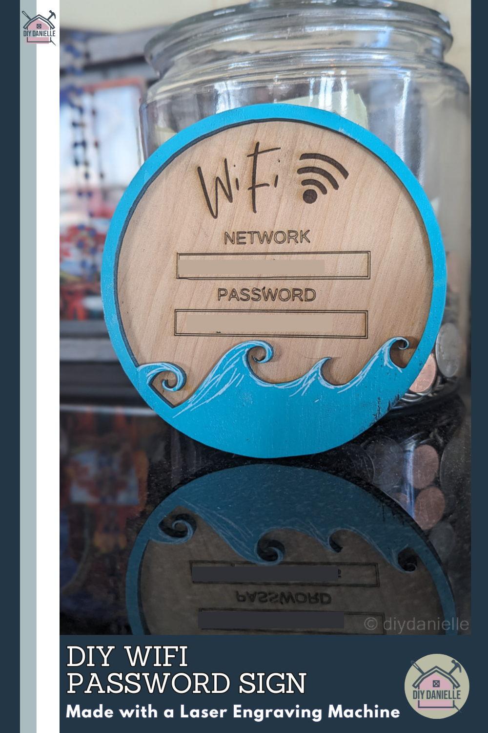 DIY WiFi Password Sign: Stylish and Functional Home Accessory - DIY ...