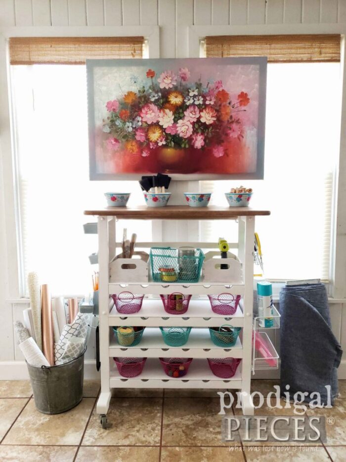 15+ DIY Craft Storage Carts - DIY Danielle®