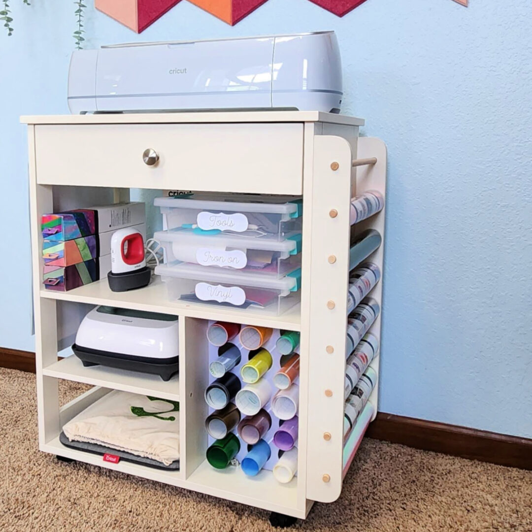 15+ DIY Craft Storage Carts - DIY Danielle®