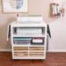 15+ DIY Craft Storage Carts - DIY Danielle®