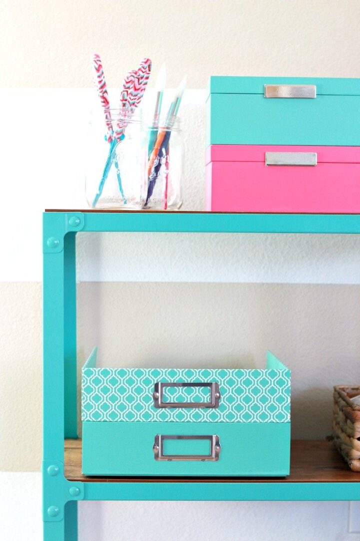 15+ DIY Craft Storage Carts - DIY Danielle®