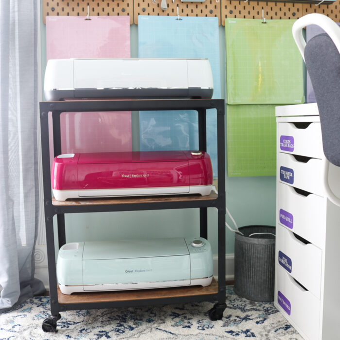 15+ DIY Craft Storage Carts - DIY Danielle®