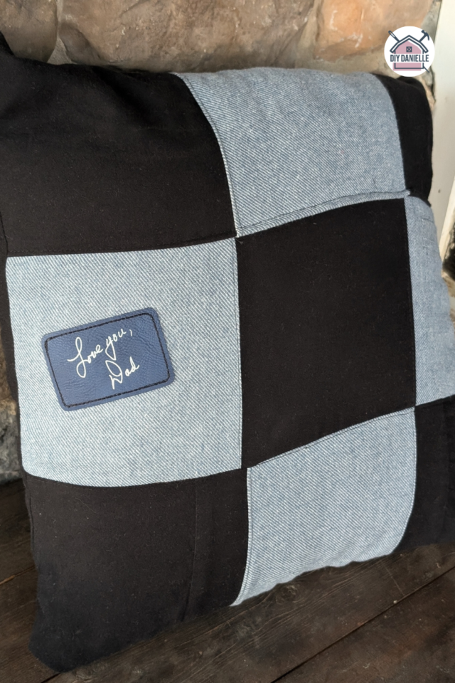 How to Create Beautiful Keepsake Pillows from Upcycled Flannel Shirts