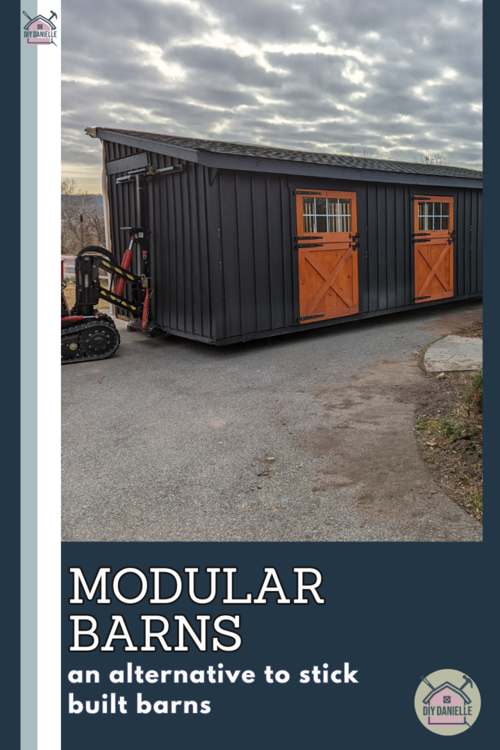 What is a Modular Barn? - DIY Danielle®