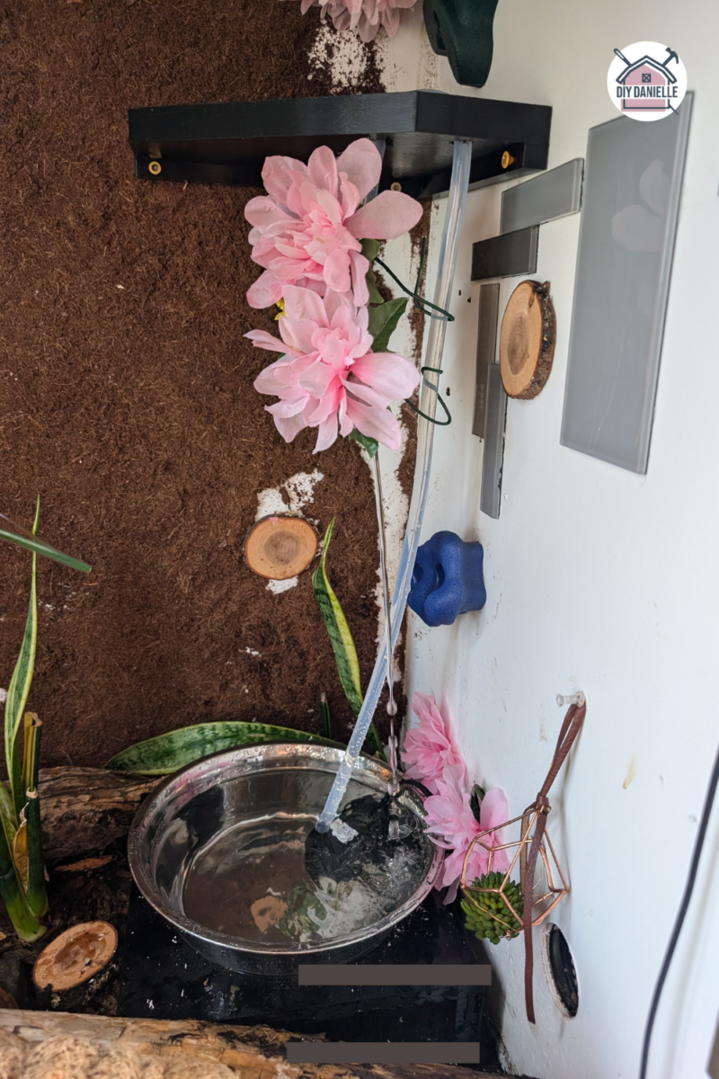 3D Print File: Snake Basking Ledge for Reptile Enclosure Corner