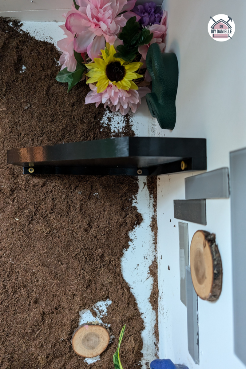 3D Print File: Snake Basking Ledge for Reptile Enclosure Corner