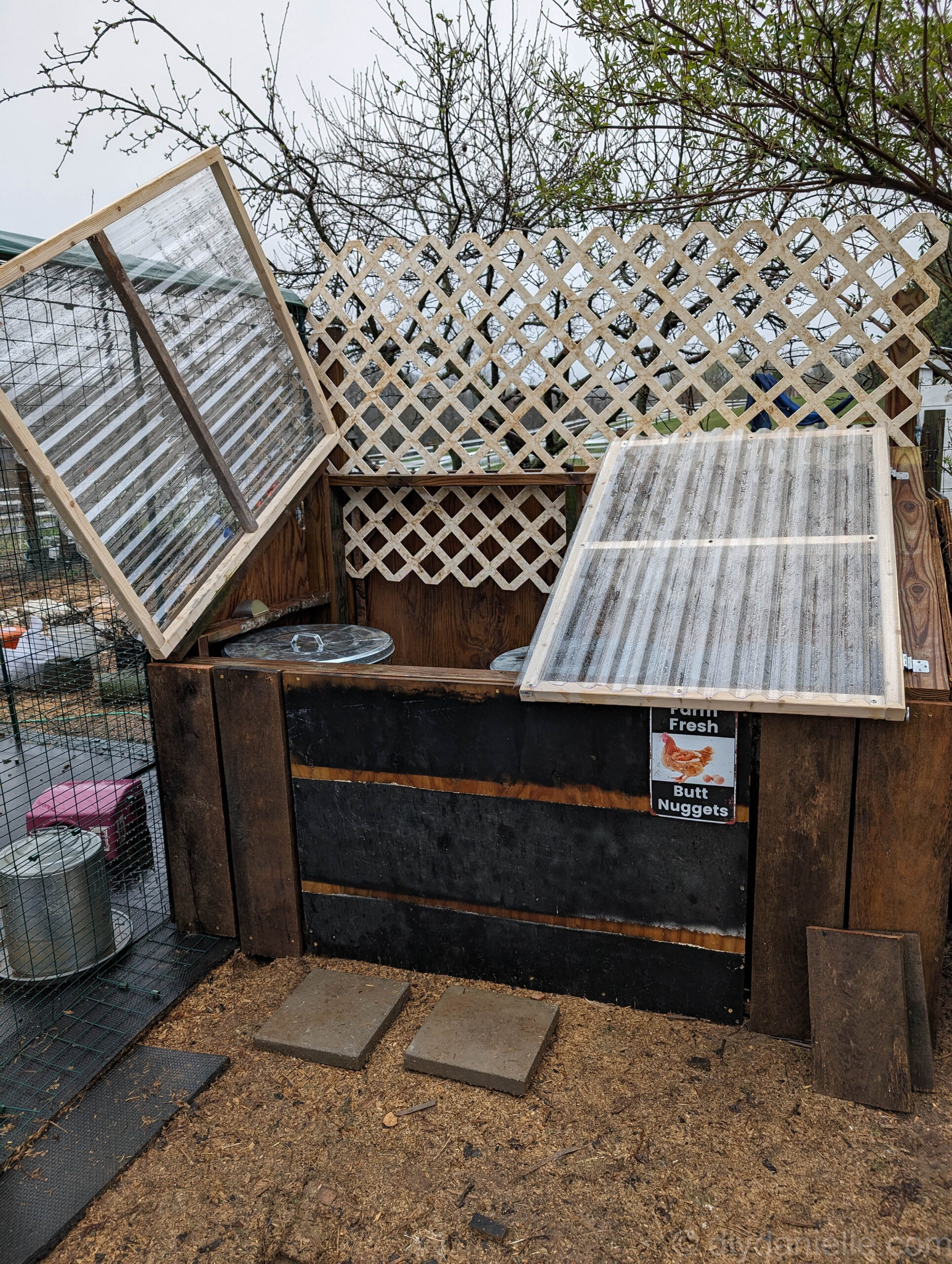 DIY Feed Shed: Store Farm Feed Out of the Elements - DIY Danielle®