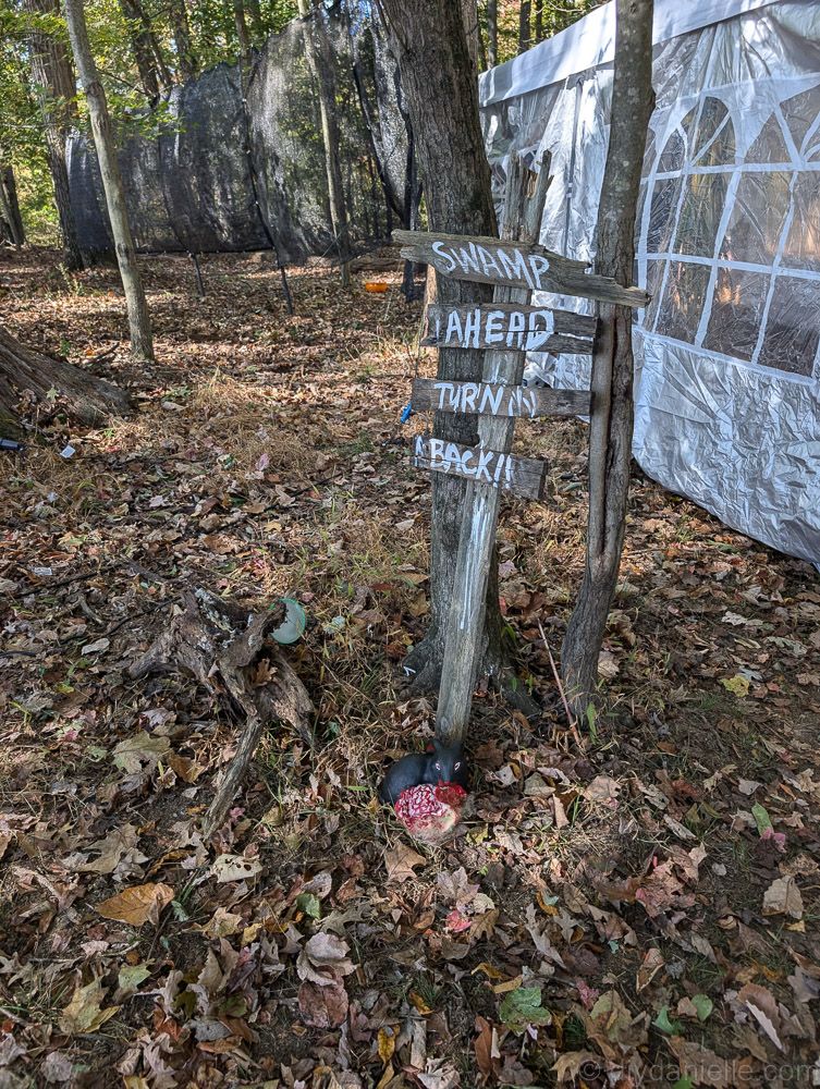 Spooky Swamp Halloween Decoration - DIY Danielle®