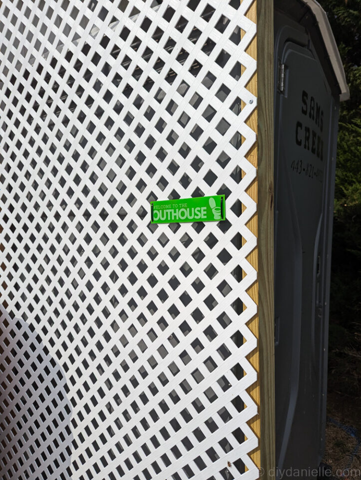 DIY Privacy Screen - DIY Danielle®