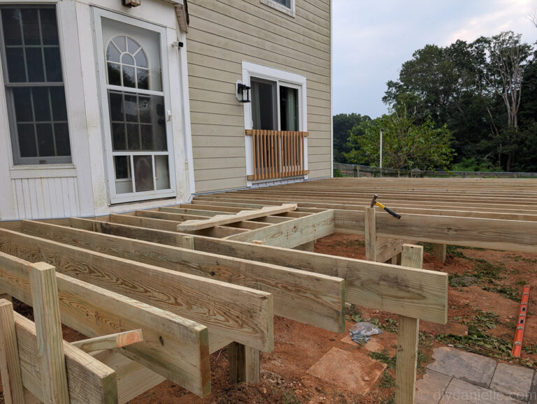 Steps to Build a Deck - DIY Danielle®