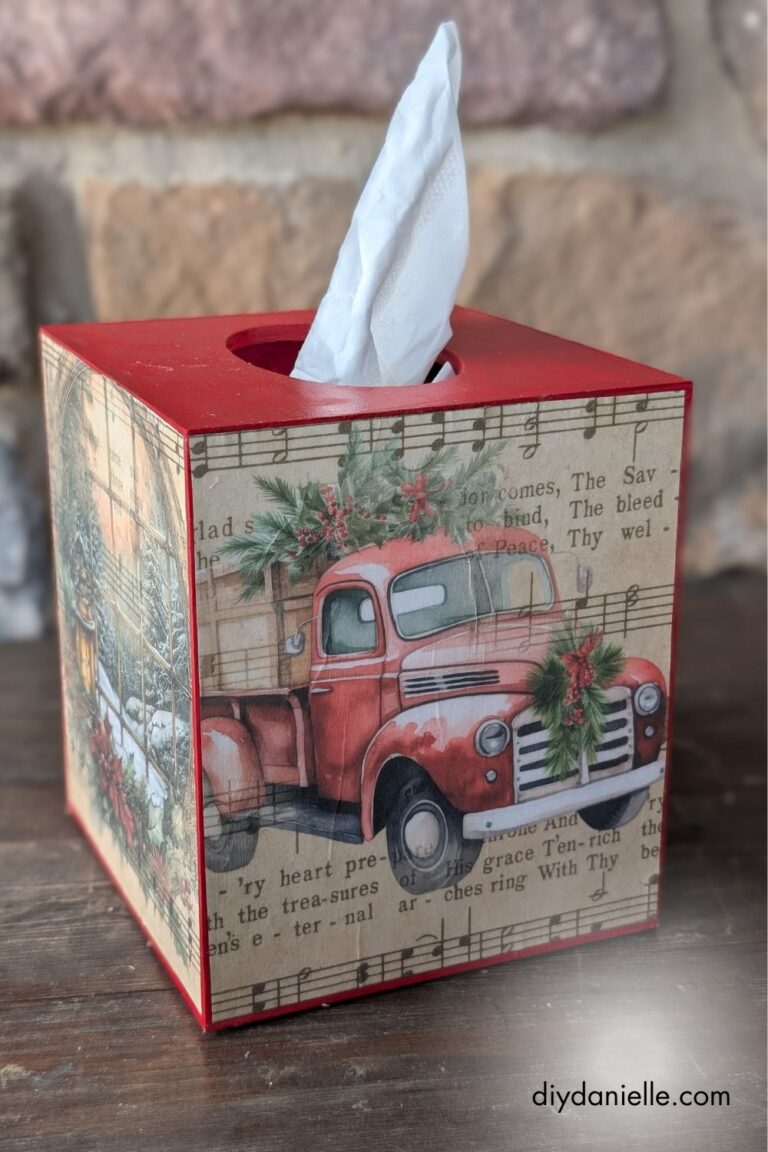 Tissue Box Archives - DIY Danielle®