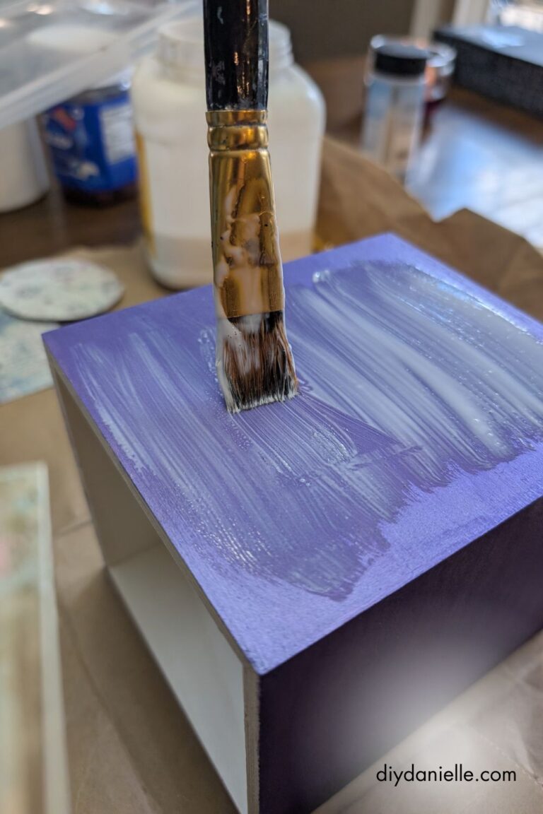Easy DIY Tissue Box Cover - DIY Danielle®