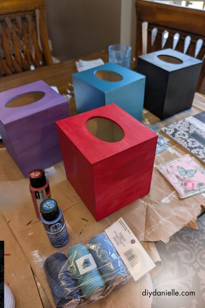 Easy DIY Tissue Box Cover - DIY Danielle®